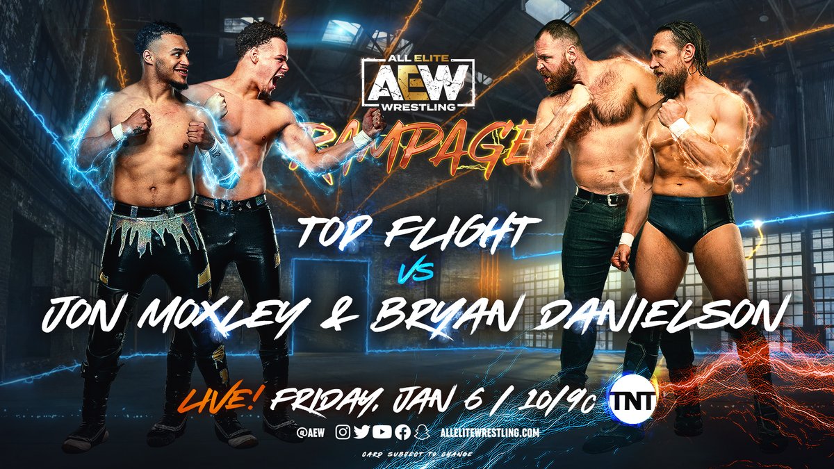 AEW Rampage live results: Moxley & Danielson vs. Top Flight