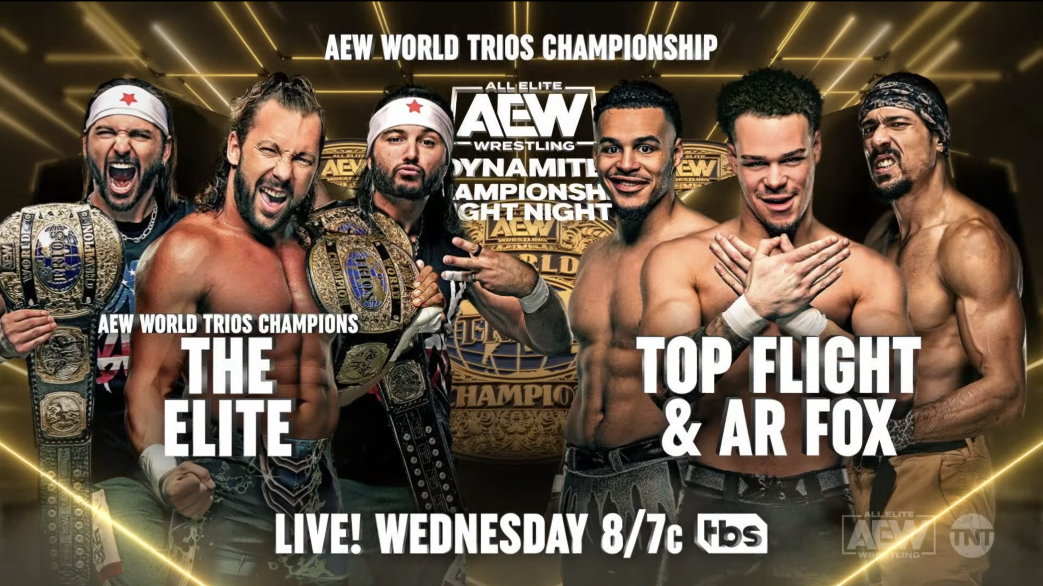 The Elite vs. Top Flight & AR Fox Trios title match set for AEW Dynamite