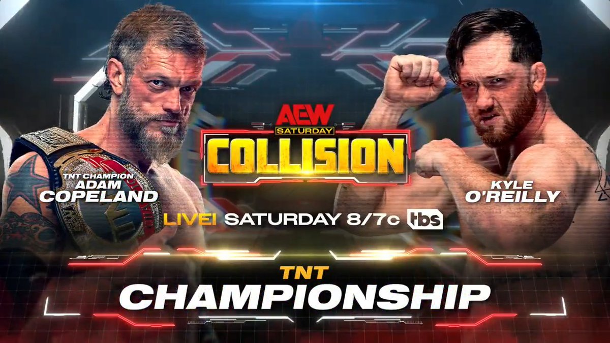 AEW Collision live results: TNT Title match - F4W/WON