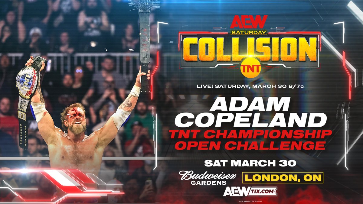AEW Collision viewership up, 18-49 demo rating down