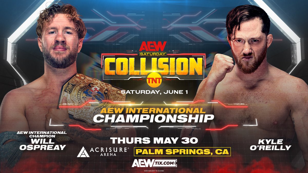 AEW Collision ratings down, ties second-lowest viewership of 2024 - F4W/WON