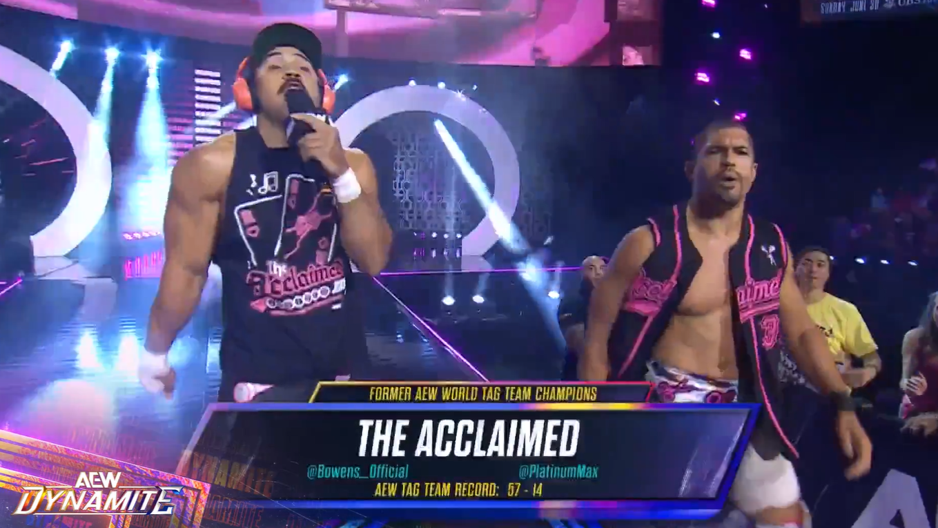 The Acclaimed earn future Tag Team title shot on AEW Dynamite - F4W/WON