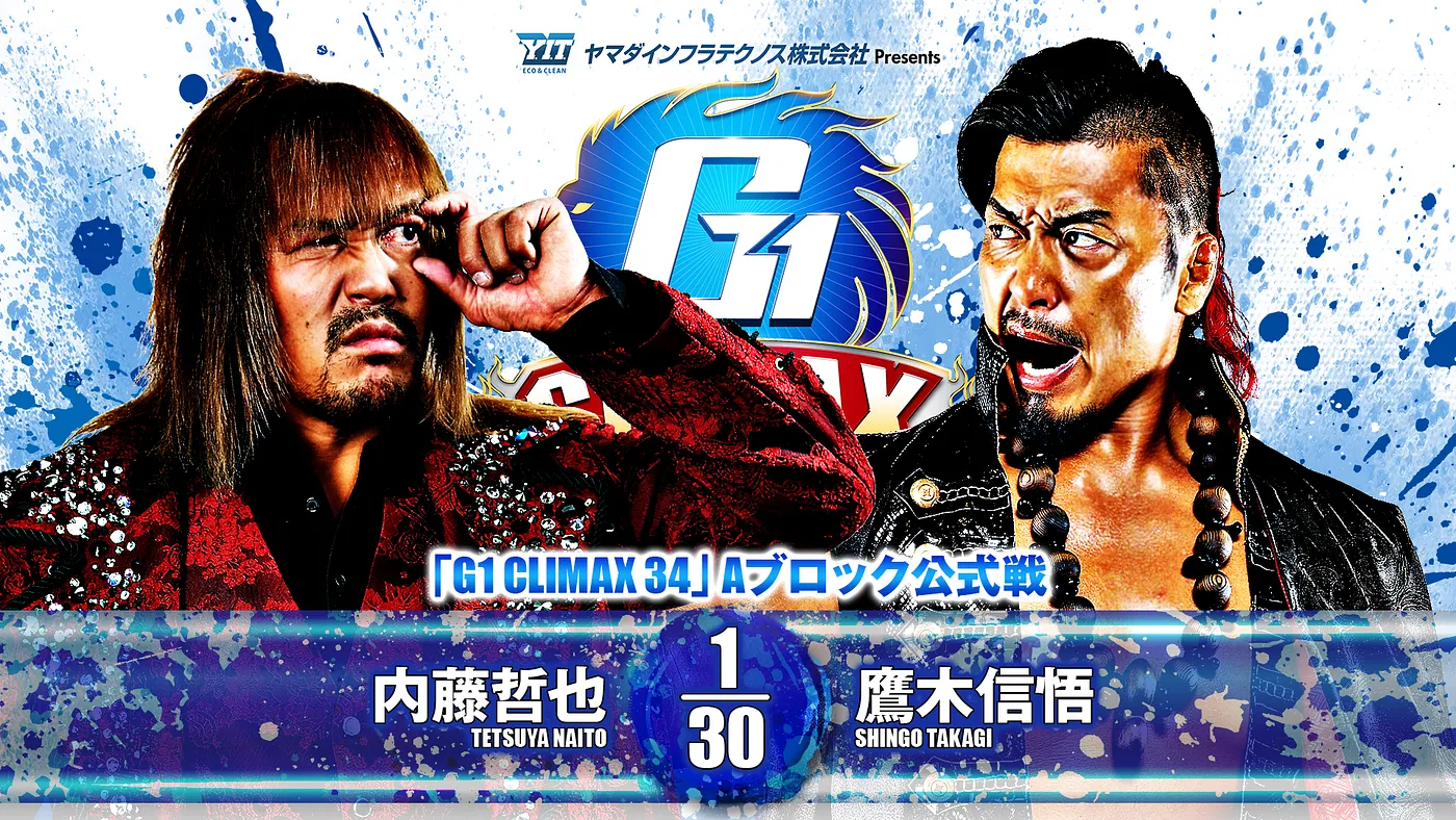 NJPW G1 Climax 34 night one live results: Naito vs. Shingo - F4W/WON