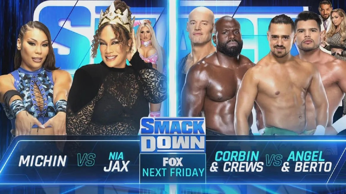 Two matches booked for next week’s WWE SmackDown - F4W/WON