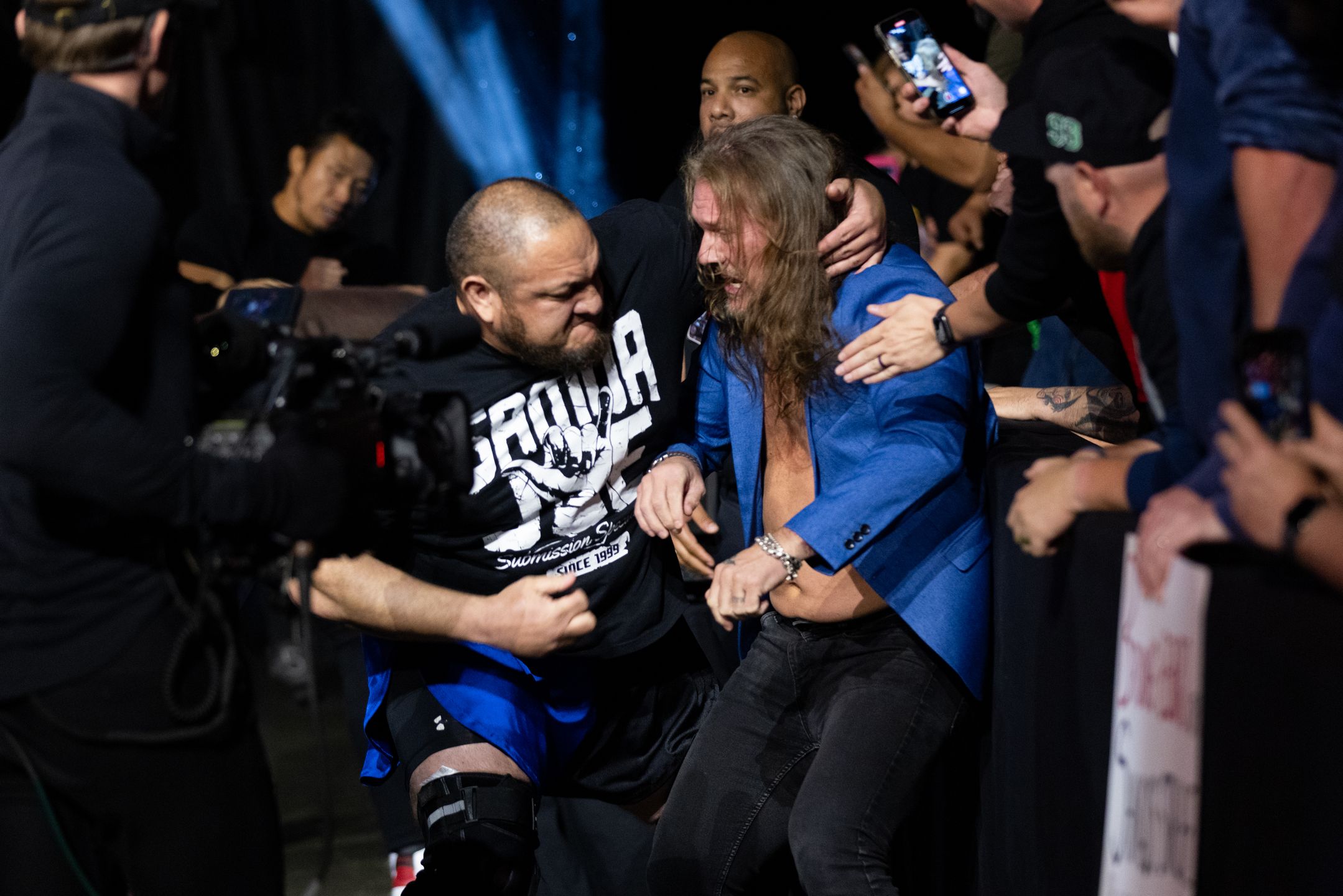 Samoa Joe vs. Chris Jericho Stampede street fight added to AEW Dynamite - F4W/WON