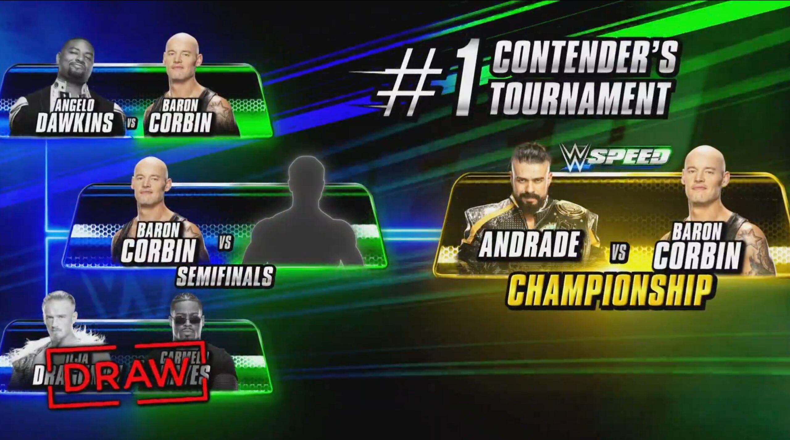 Ilja Dragunov & Carmelo Hayes both eliminated in first-ever WWE Speed ...