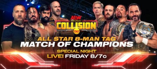 All star eight-man tag team match announced for AEW Collision - F4W/WON