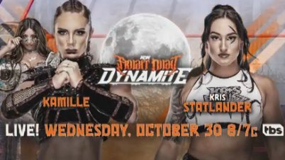 Kris Statlander vs. Kamille added to AEW Fright Night Dynamite - F4W/WON