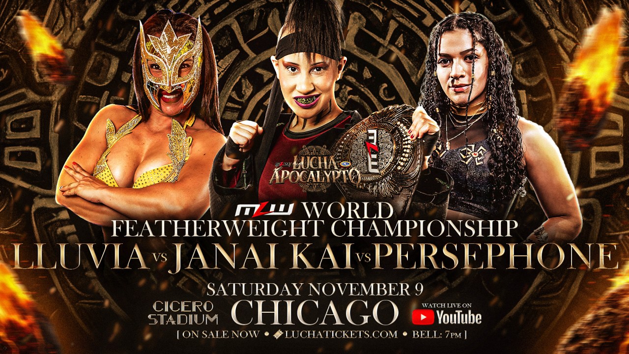 Featherweight title match announced for MLW Lucha Apocalypto - F4W/WON