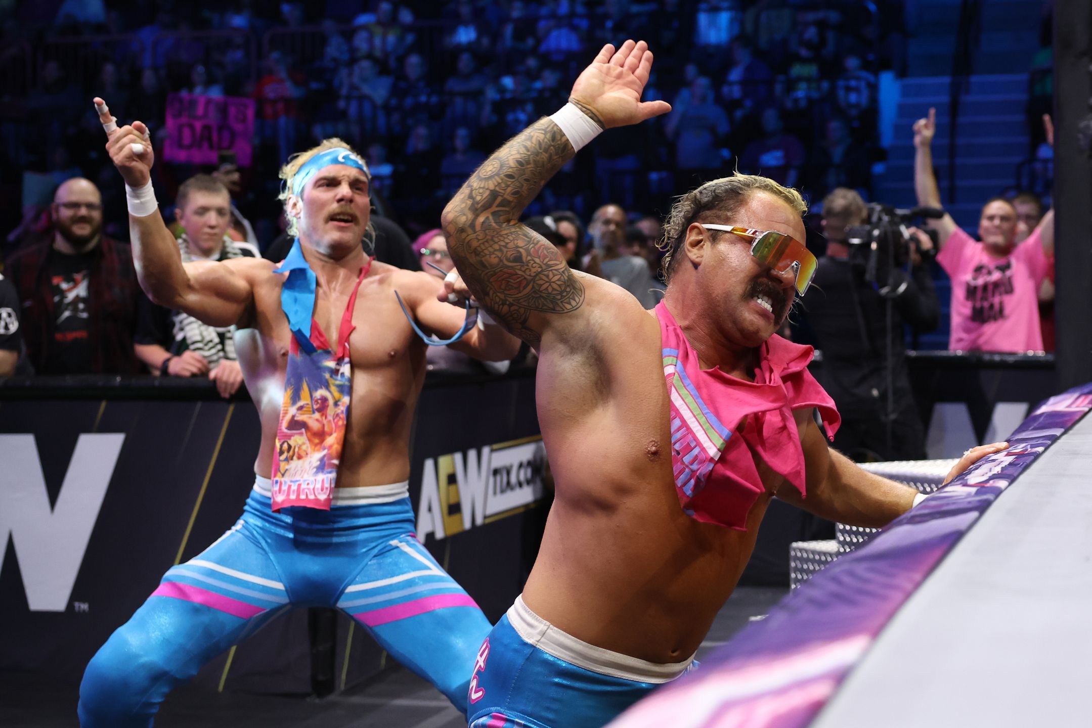 The Outrunners advance to four-way Tag Team title match at AEW Full ...