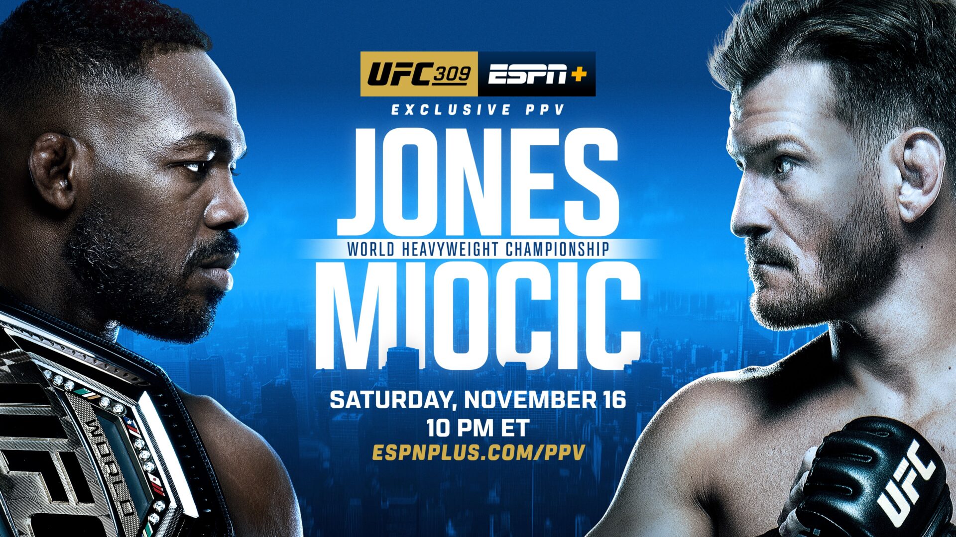 UFC 309 live results: Jon Jones vs. Stipe Miocic - F4W/WON