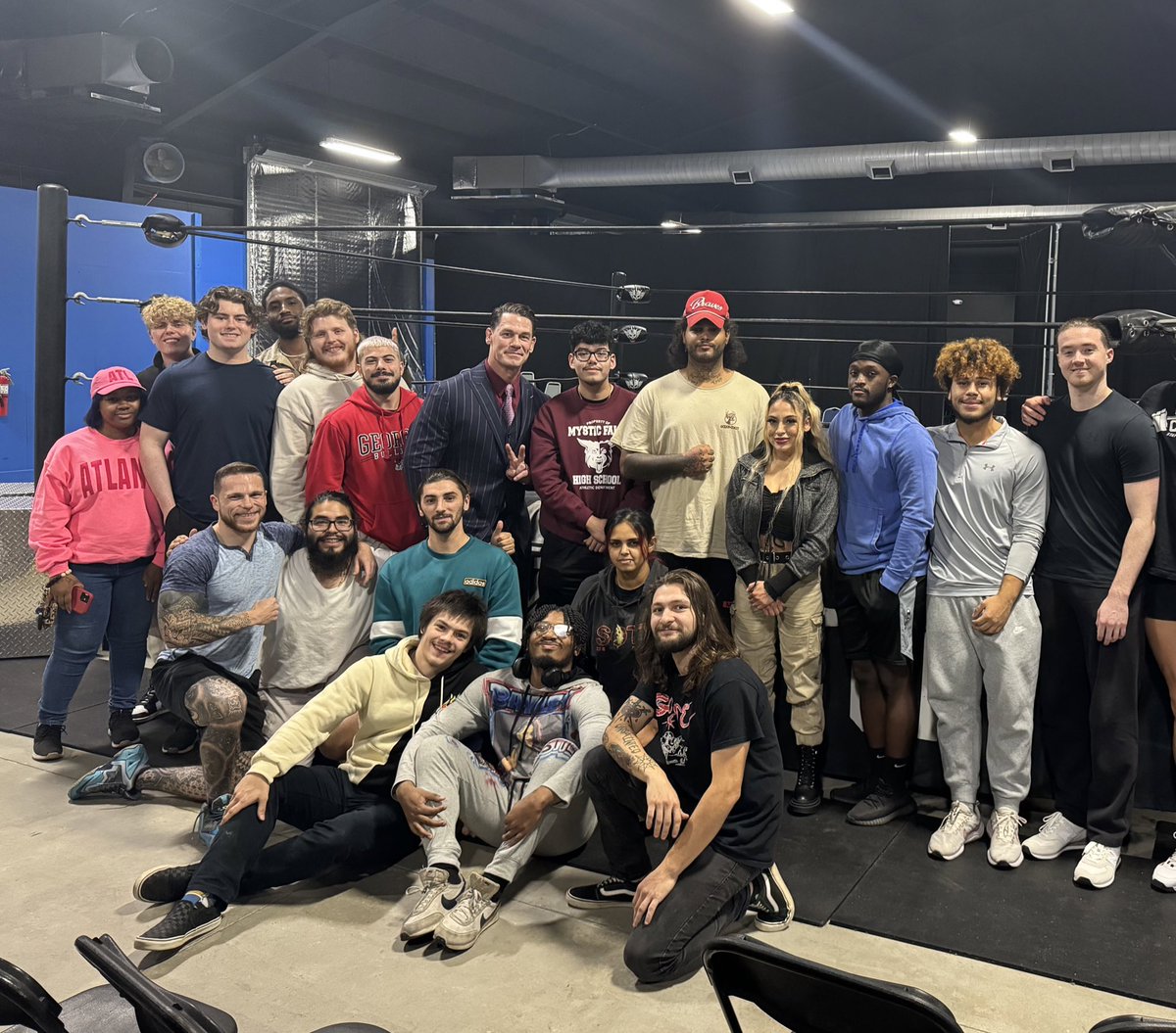 John Cena visits Cody Rhodes’ Nightmare Factory training school - F4W/WON