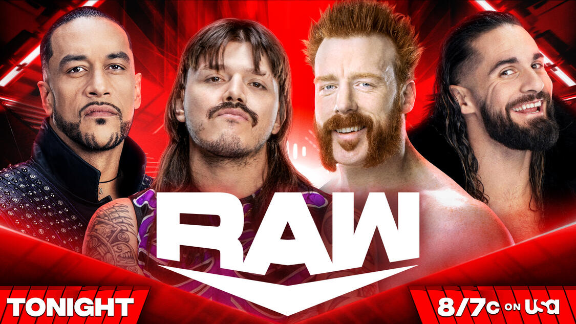 WWE Raw live results: Fatal four-way number one contender’s match - F4W/WON