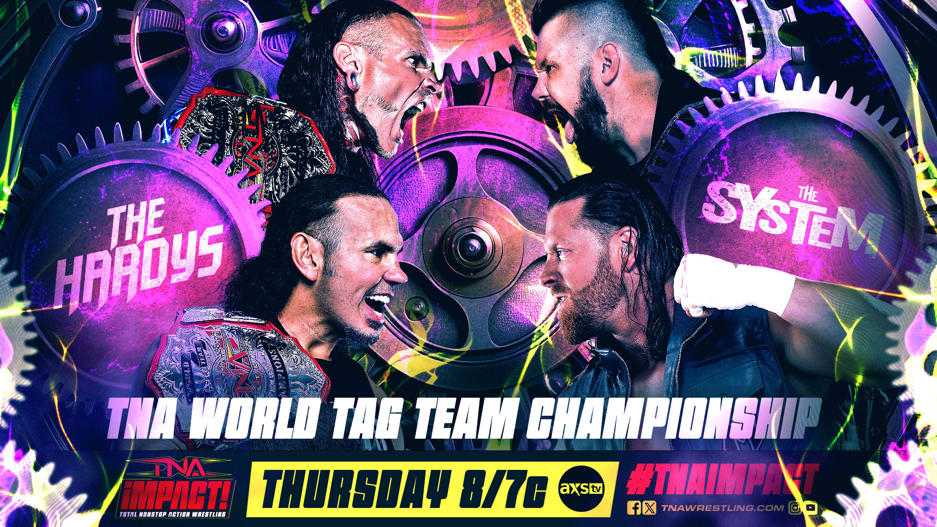 TNA Impact live results: The Hardys defend the Tag Team titles - F4W/WON