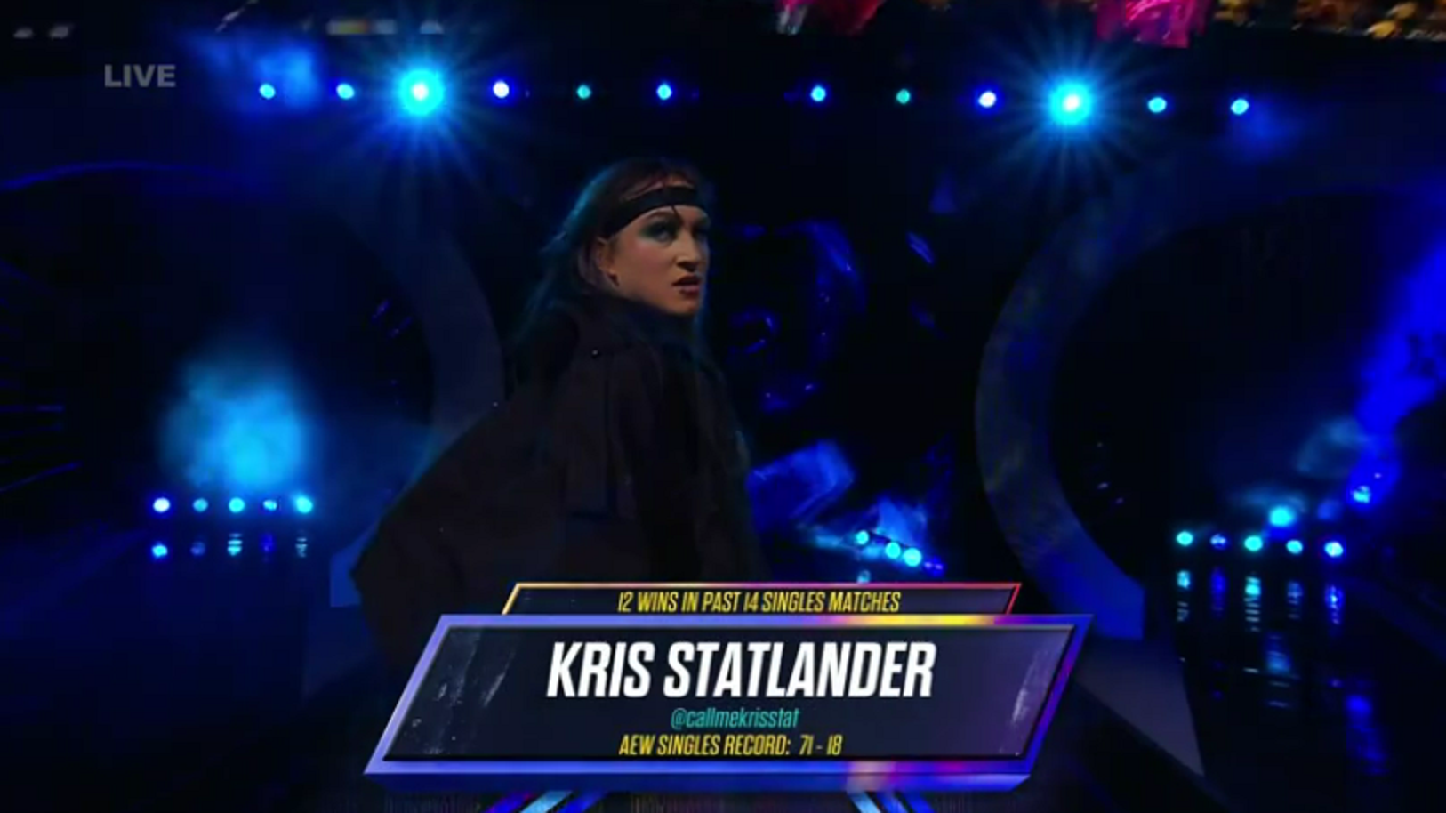 Kris Statlander claims first spot in next week’s AEW Dynamite Casino ...