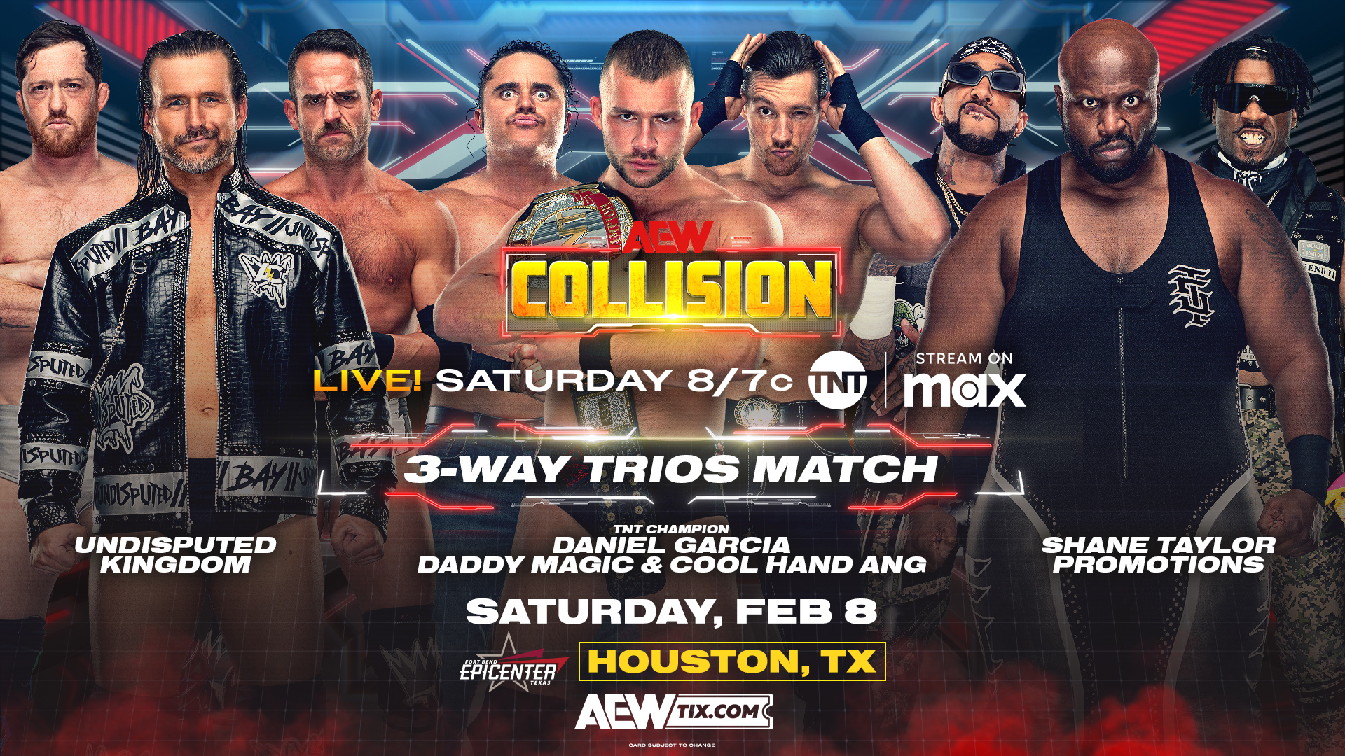 AEW Collision live results: Three-way trios match, Bandido returns ...