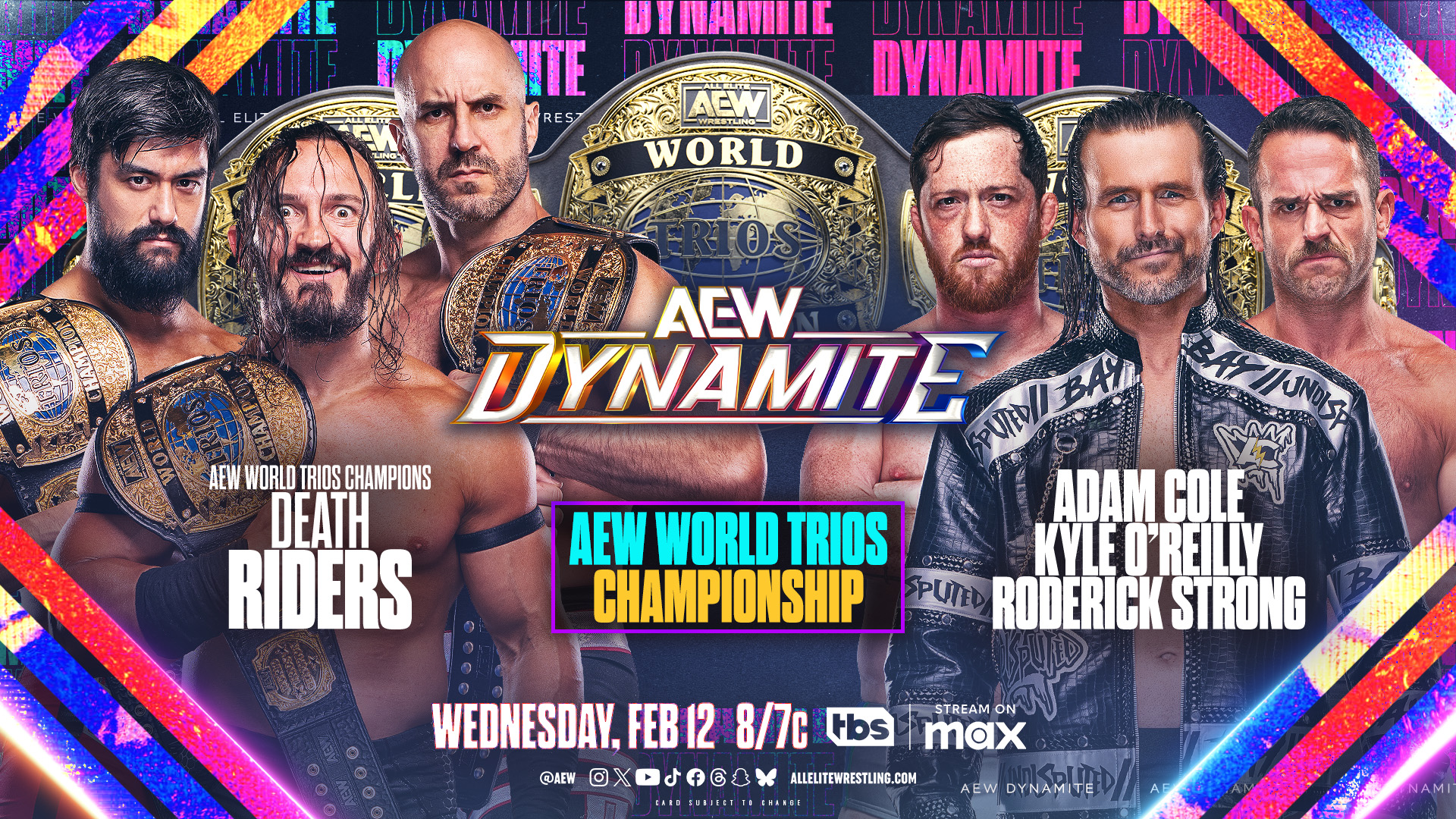 Full lineup for tonight’s AEW Dynamite - F4W/WON