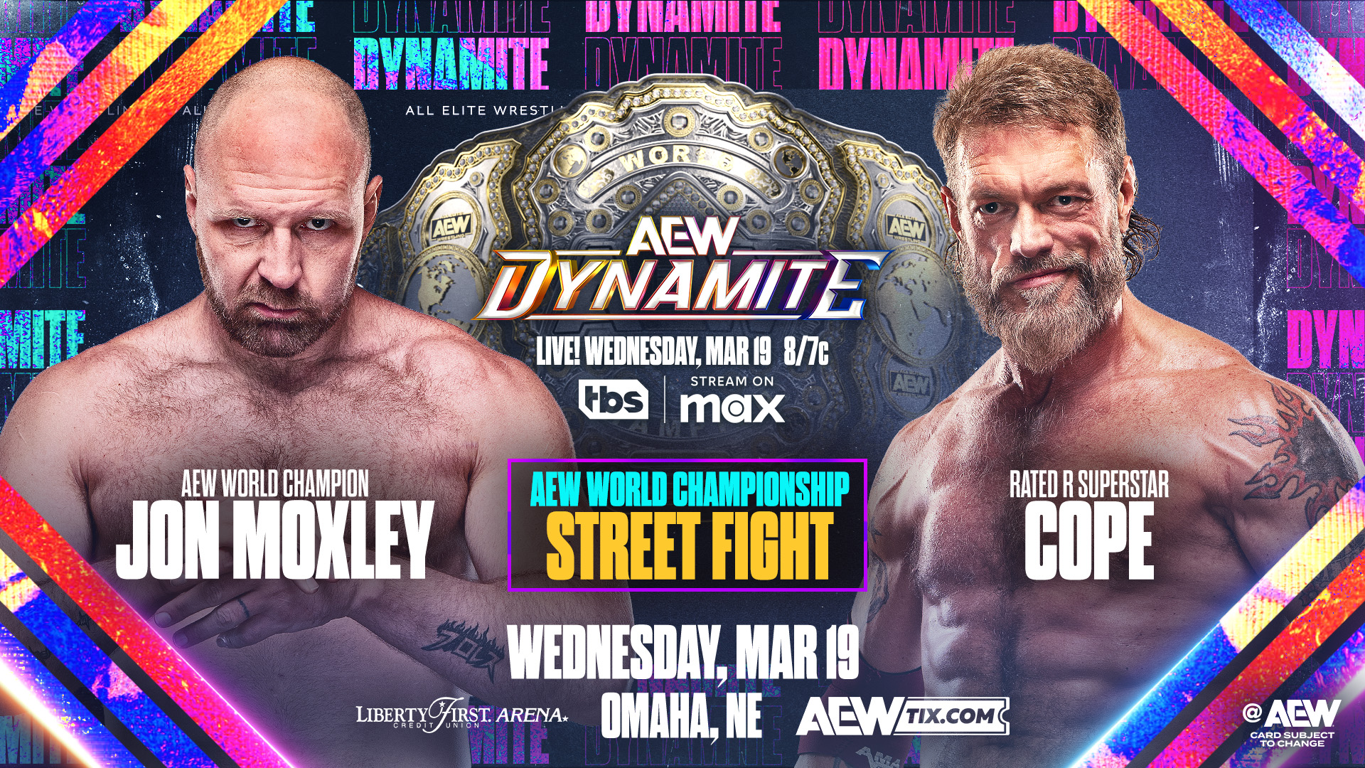 AEW Dynamite live results: Moxley vs. Cope World title street fight - F4W/WON