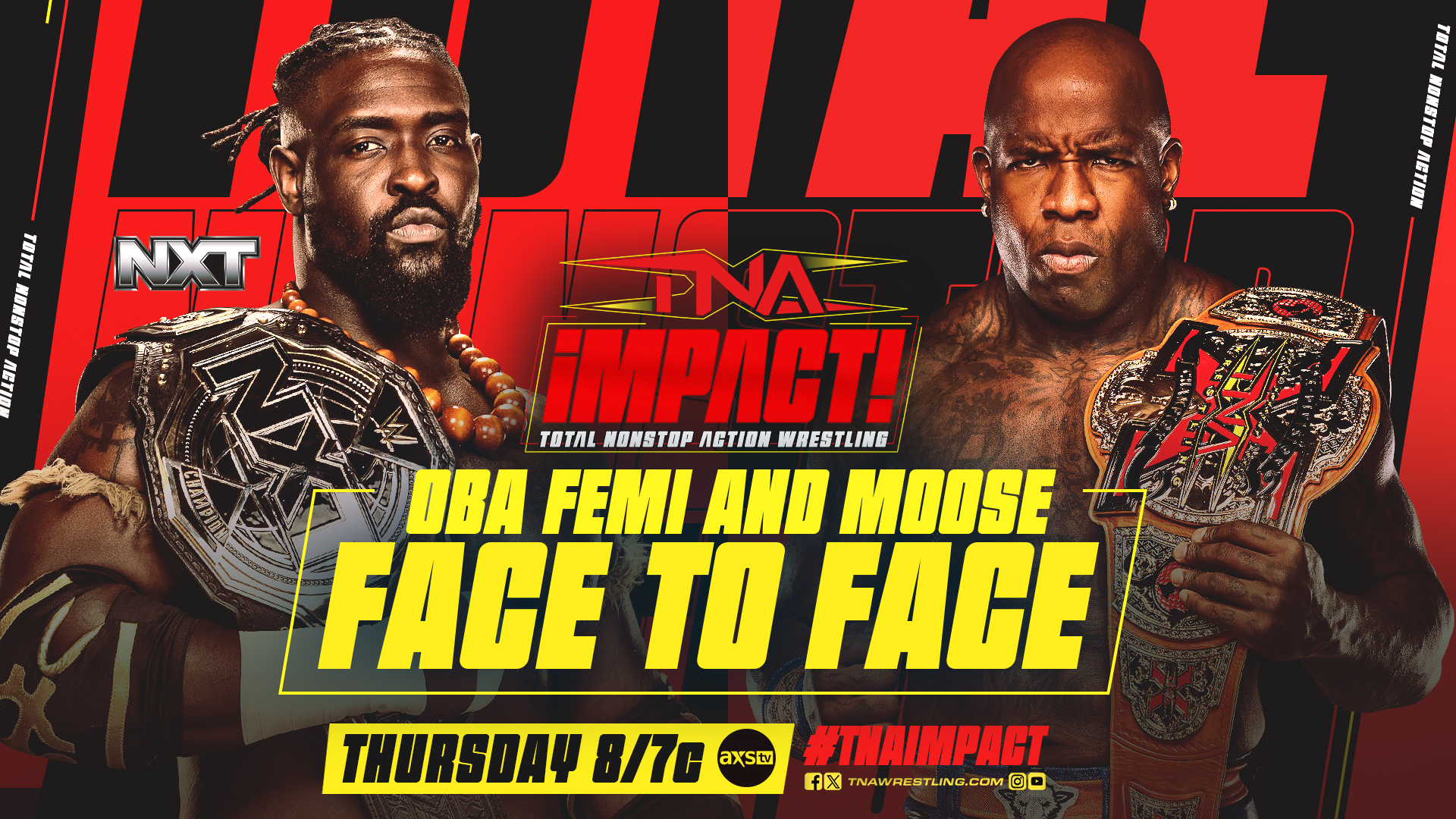 TNA Impact live results: Oba Femi/Moose confrontation - F4W/WON