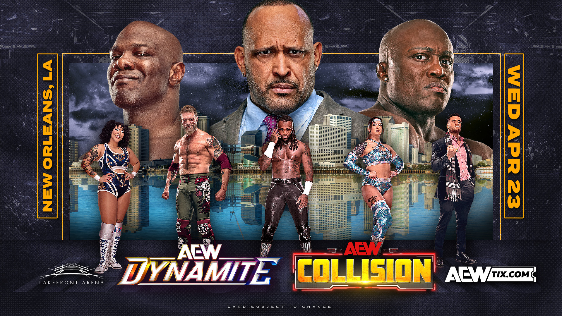 AEW News: AEW Collision spoilers from New Orleans - F4W/WON
