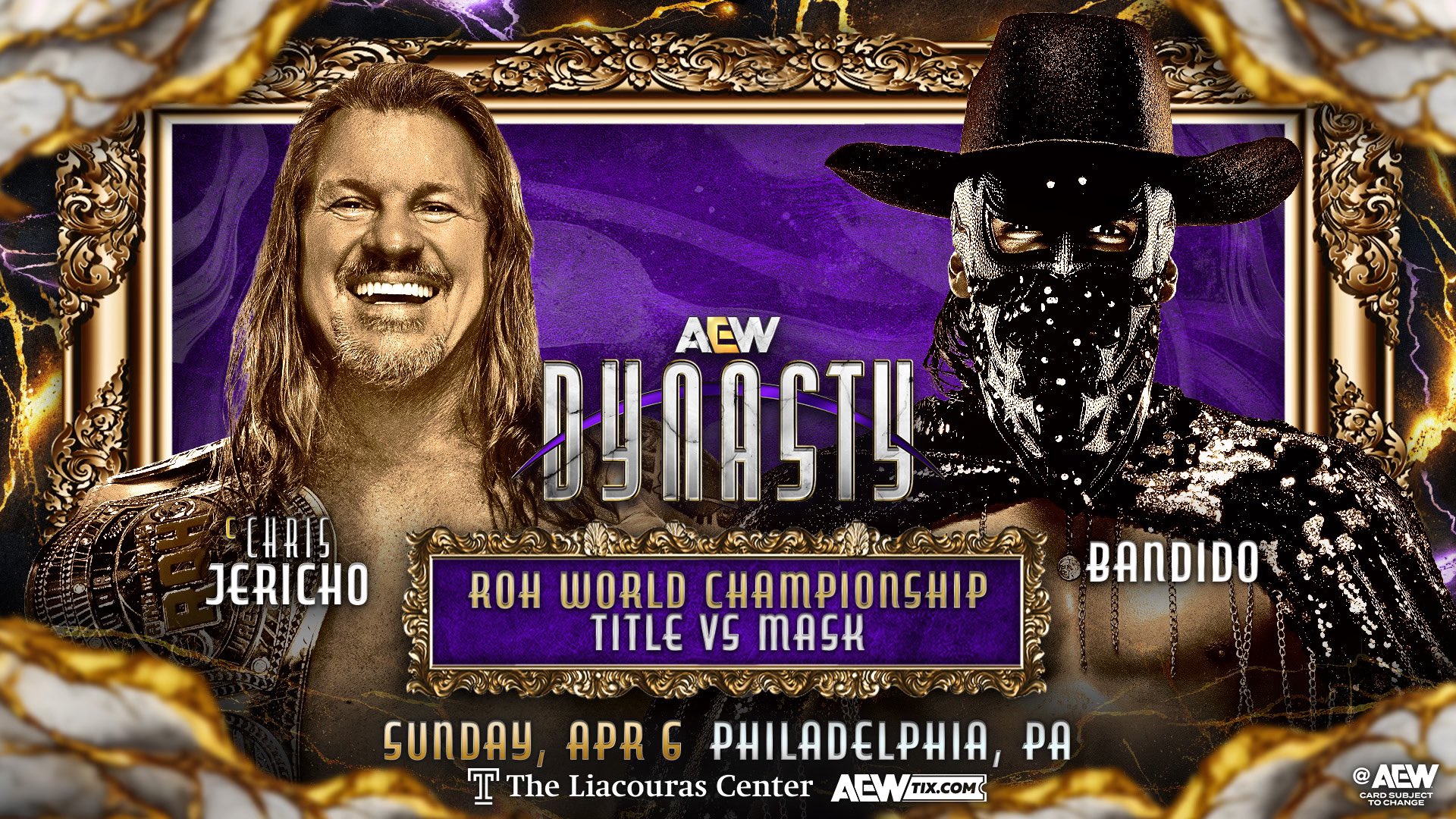 Two new matches confirmed for AEW Dynasty - F4W/WON
