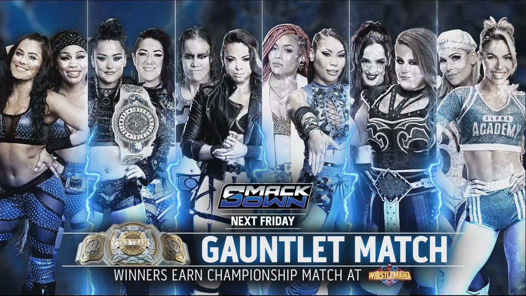 Gauntlet match for WrestleMania title shot booked for next WWE ...