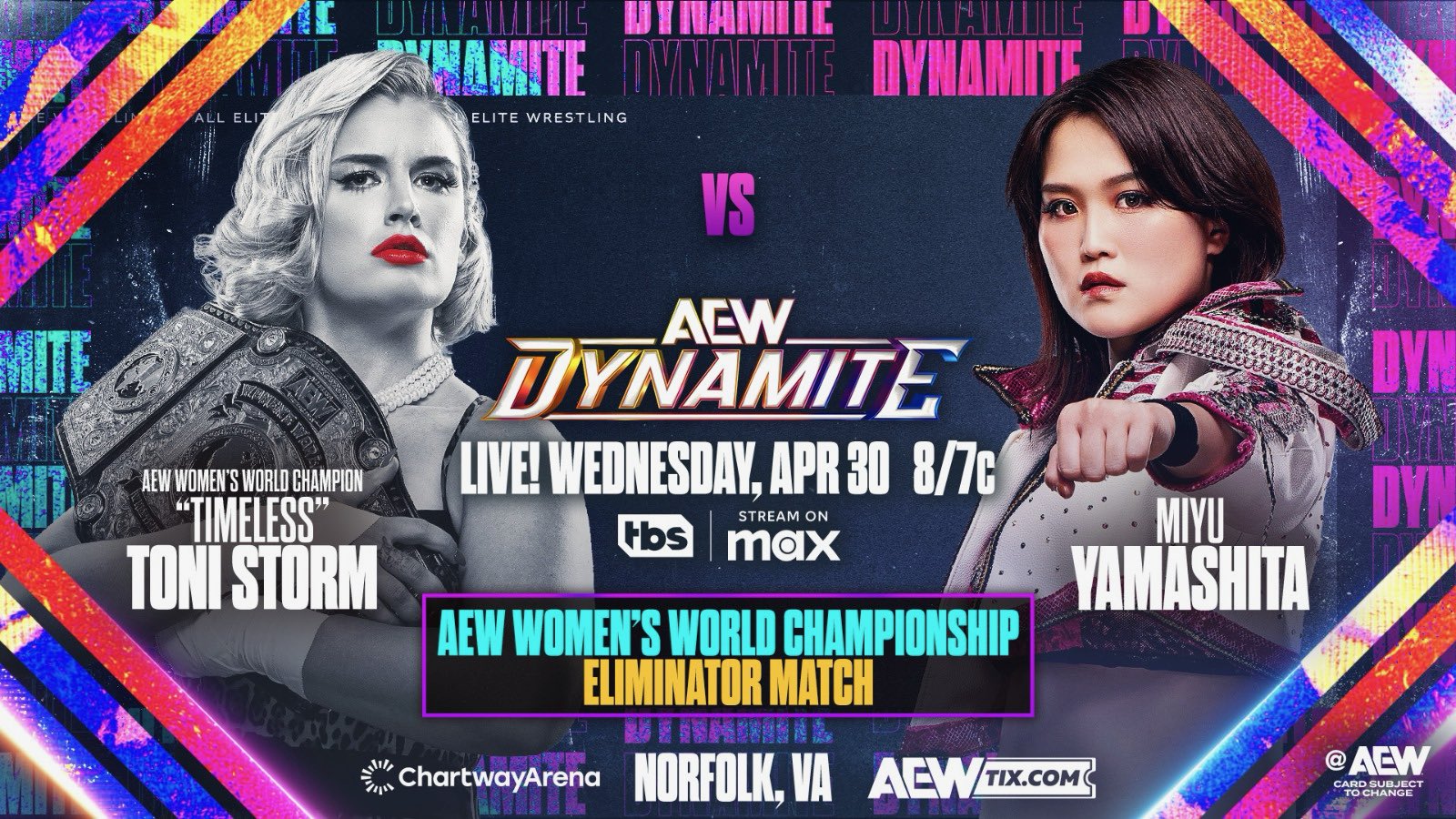 Toni Storm vs. Miyu Yamashita title eliminator match official for AEW ...