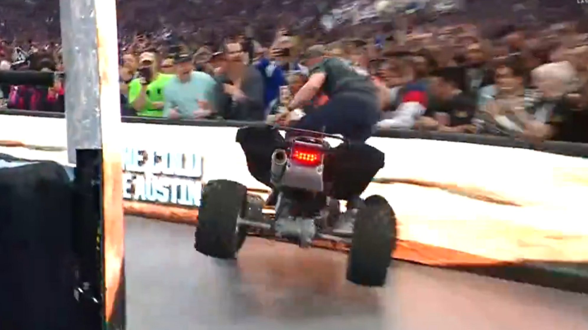 WWE News: ‘Stone Cold’ Steve Austin crashes ATV at WrestleMania 41 ...
