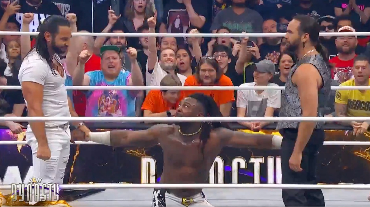 Young Bucks return at AEW Dynasty, help Jon Moxley retain World title ...