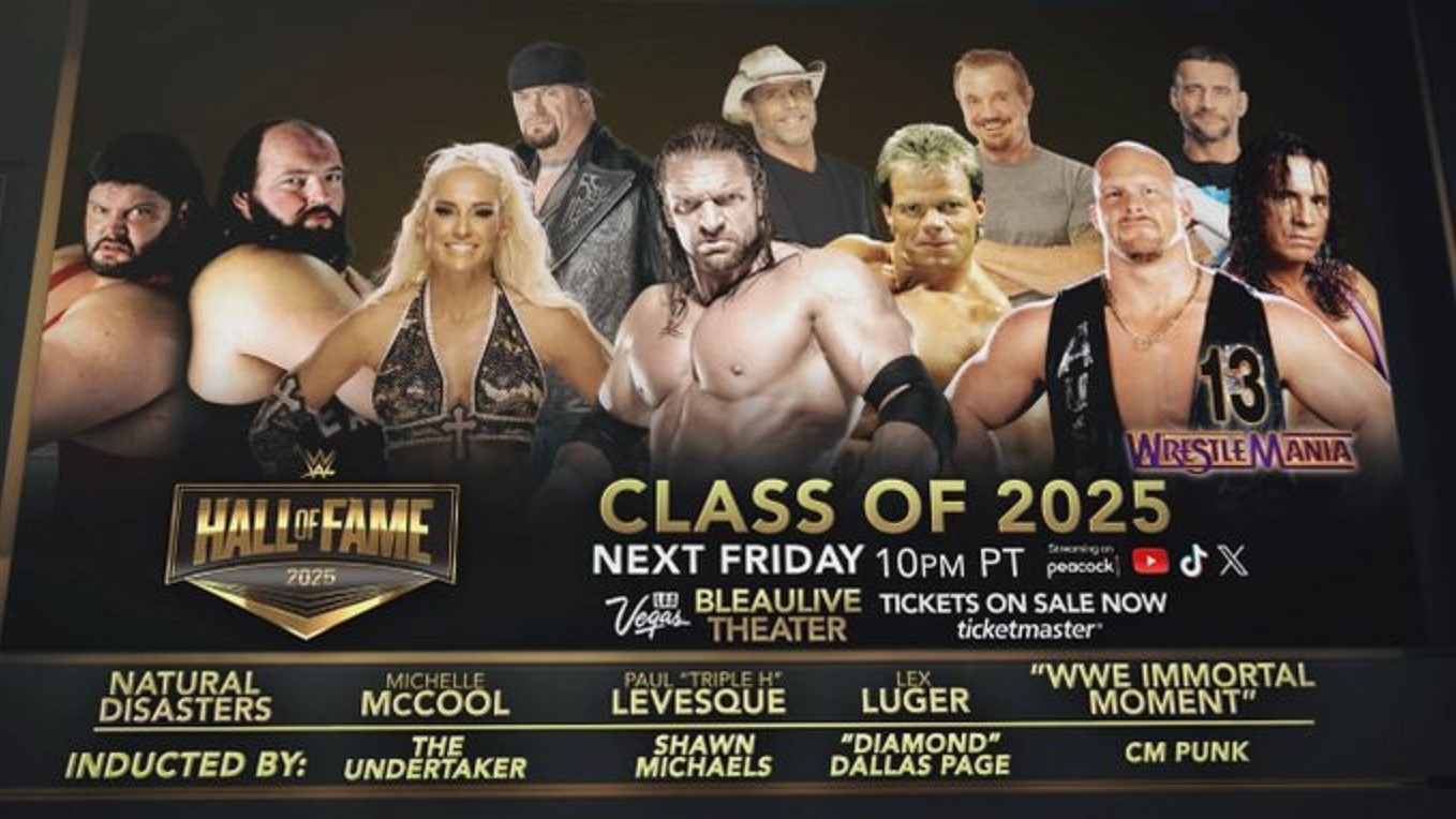 WWE News: WWE Hall of Fame Class of 2025 inductors revealed