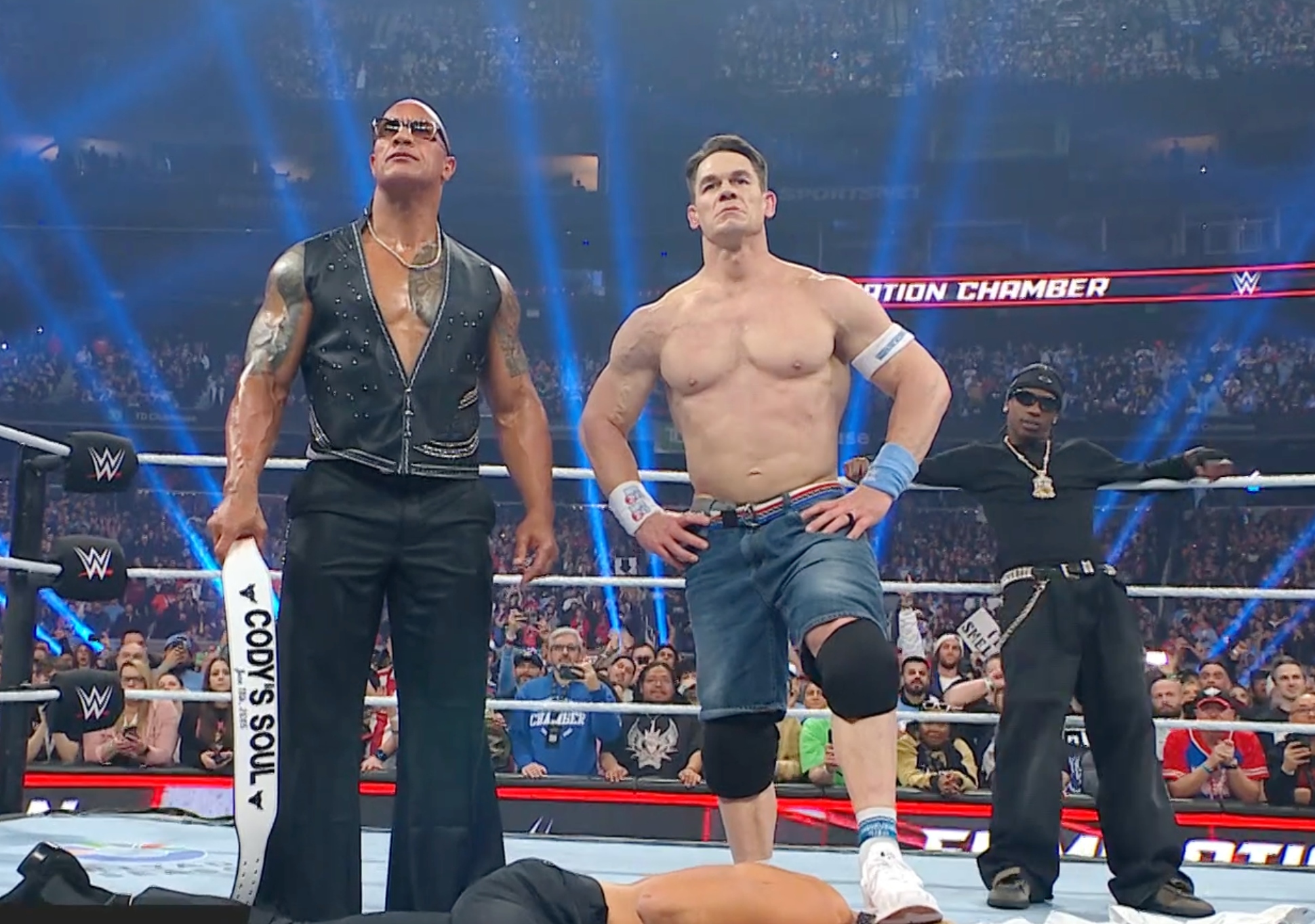 John Cena Für The Rock The Real Life Heat Between WWE Wrestlers John