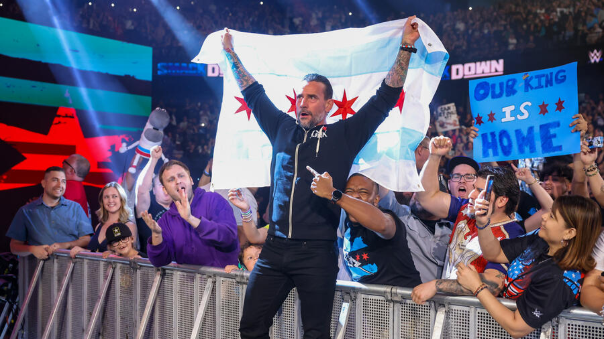 CM Punk says he’s ‘not going anywhere anytime soon’ following John Cena ...
