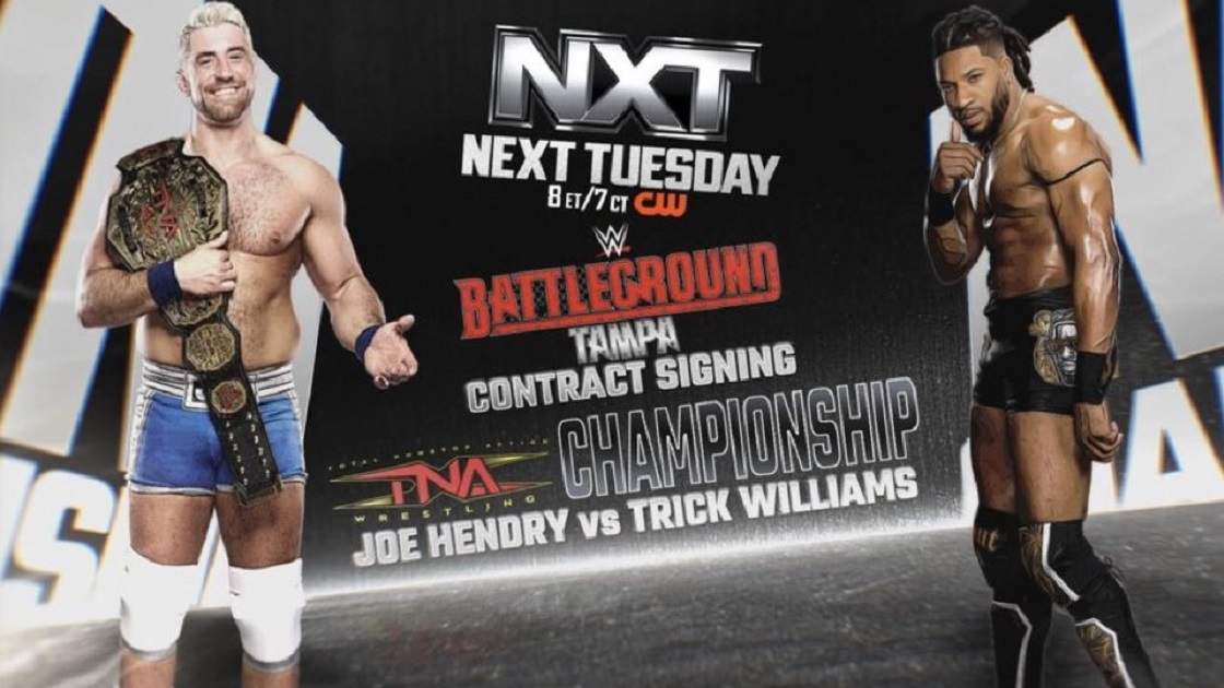 WWE NXT News: TNA title bout contract signing set for next week - F4W/WON
