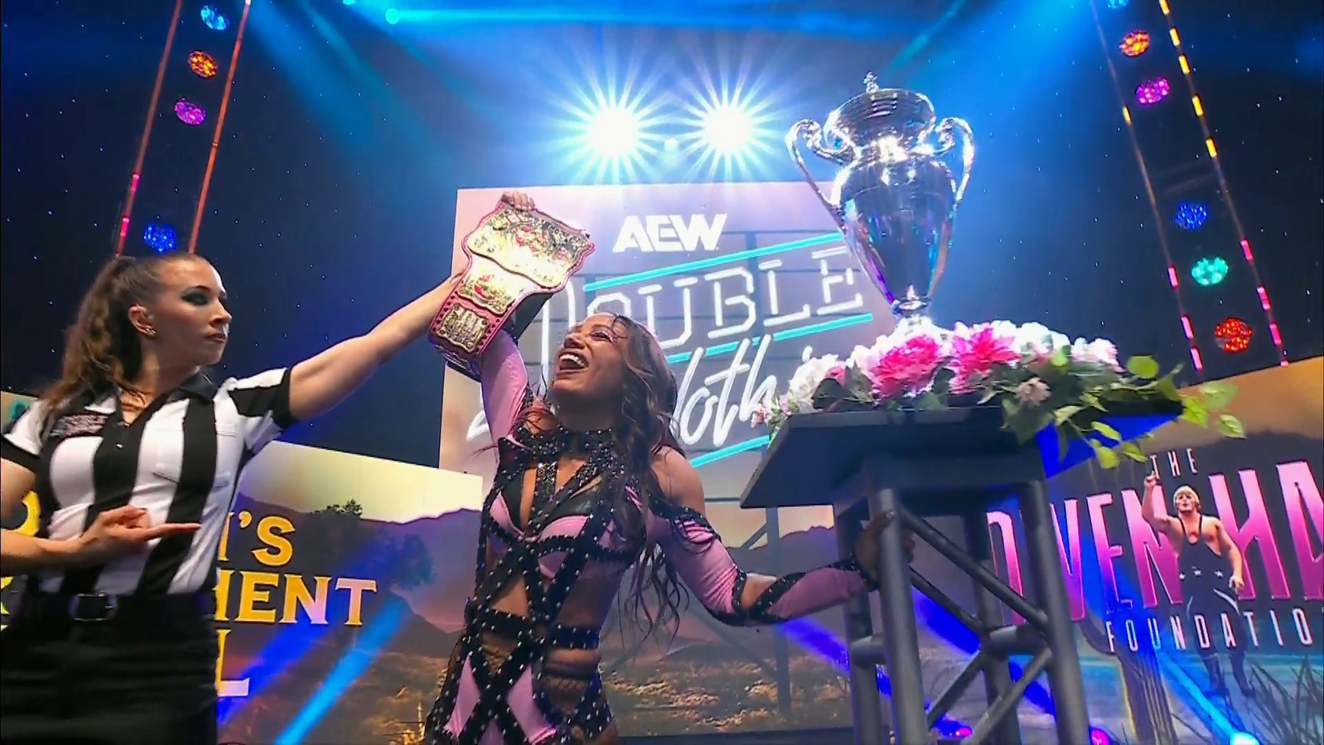 Mercedes Mone wins women’s Owen Hart Foundation tournament at AEW ...