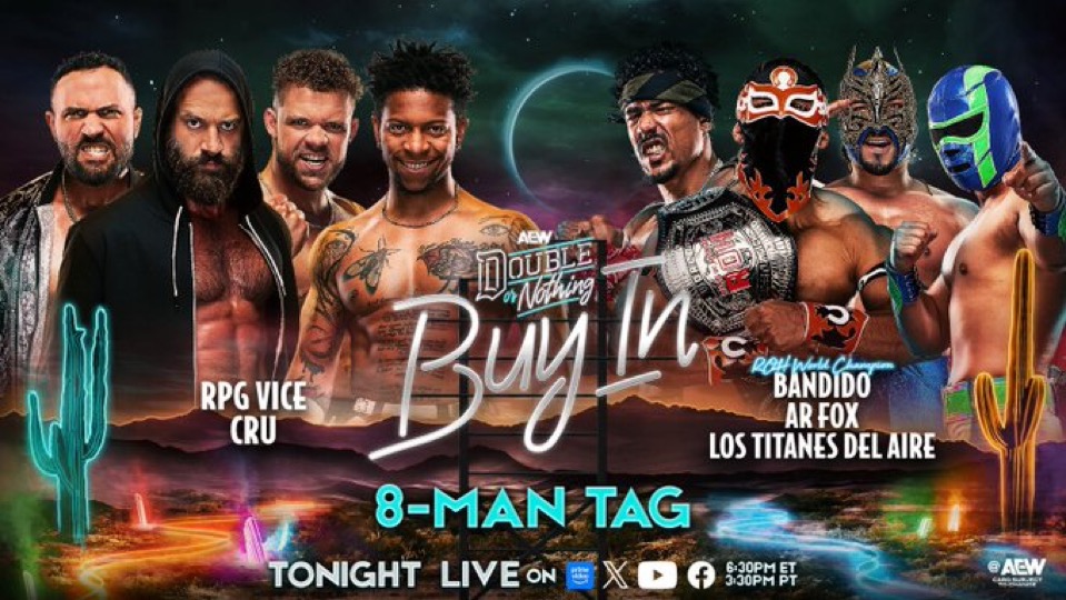 AEW News: Eight-man added to Double or Nothing - F4W/WON