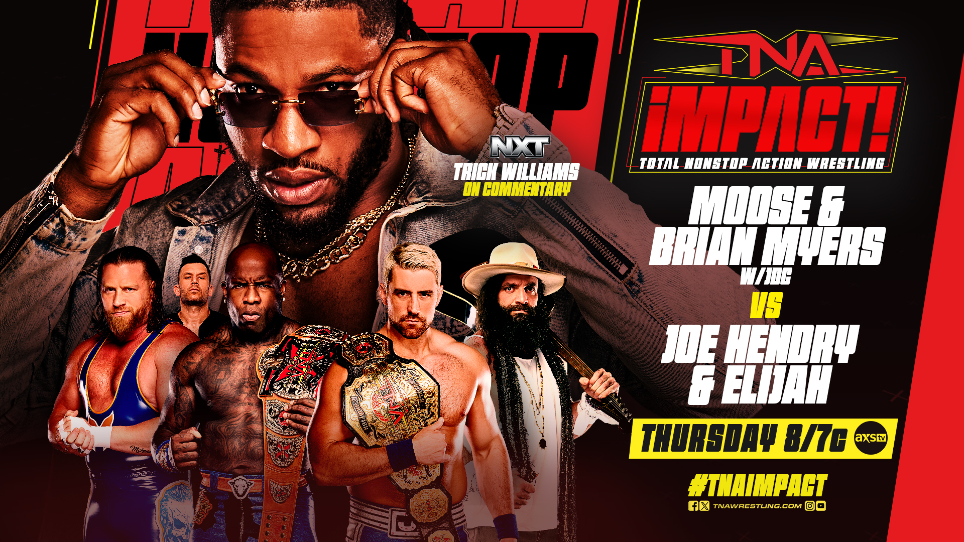TNA Impact live results: NXT’s Trick Williams appears - F4W/WON