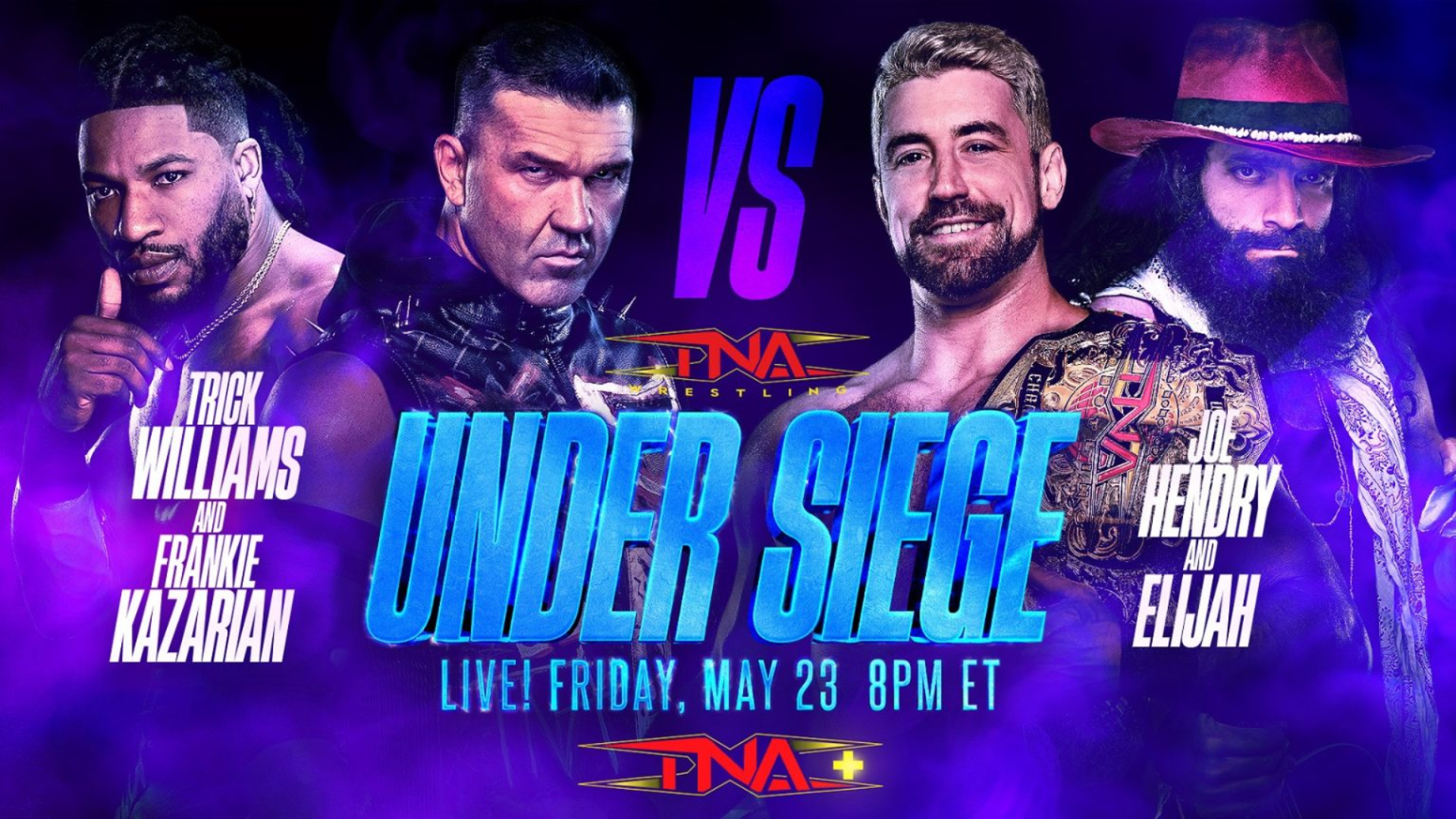 TNA Under Siege live results: Joe Hendry in action - F4W/WON