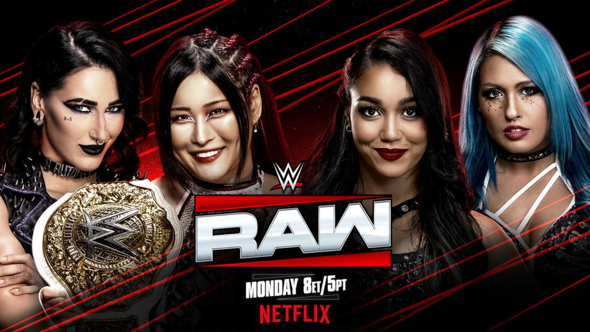 WWE Raw live results: IYO SKY & Rhea Ripley vs. Roxanne Perez & Giulia ...