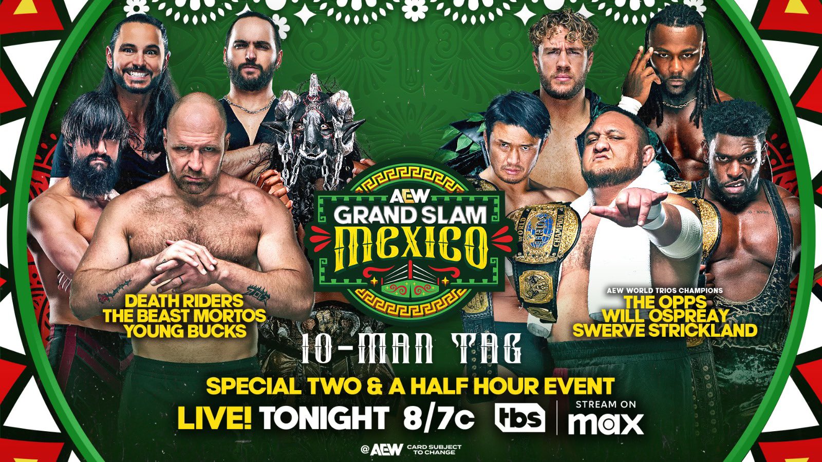 AEW News: The Beast Mortos joins 10-man tag match - F4W/WON
