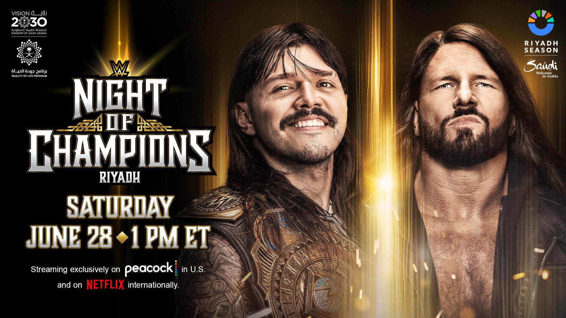 Is WWE Night of Champions 2025 on Netflix? Your questions answered.