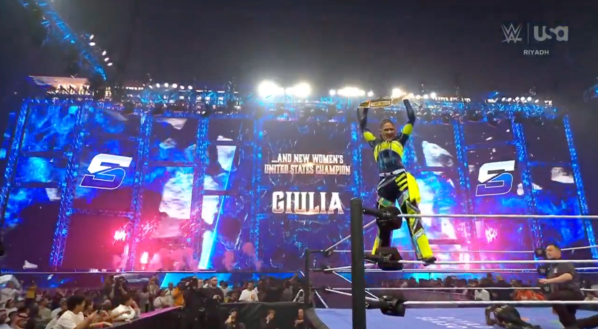 Giulia wins Women’s U.S. title on WWE SmackDown - F4W/WON
