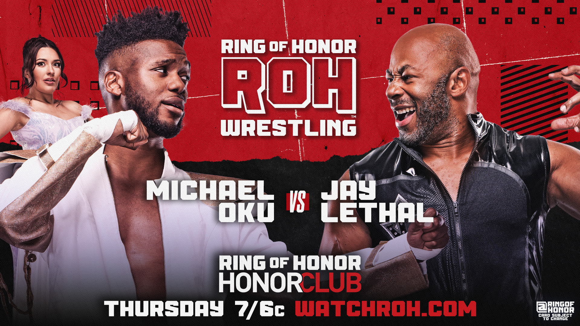 ROH TV live results: Michael Oku vs. Jay Lethal - F4W/WON