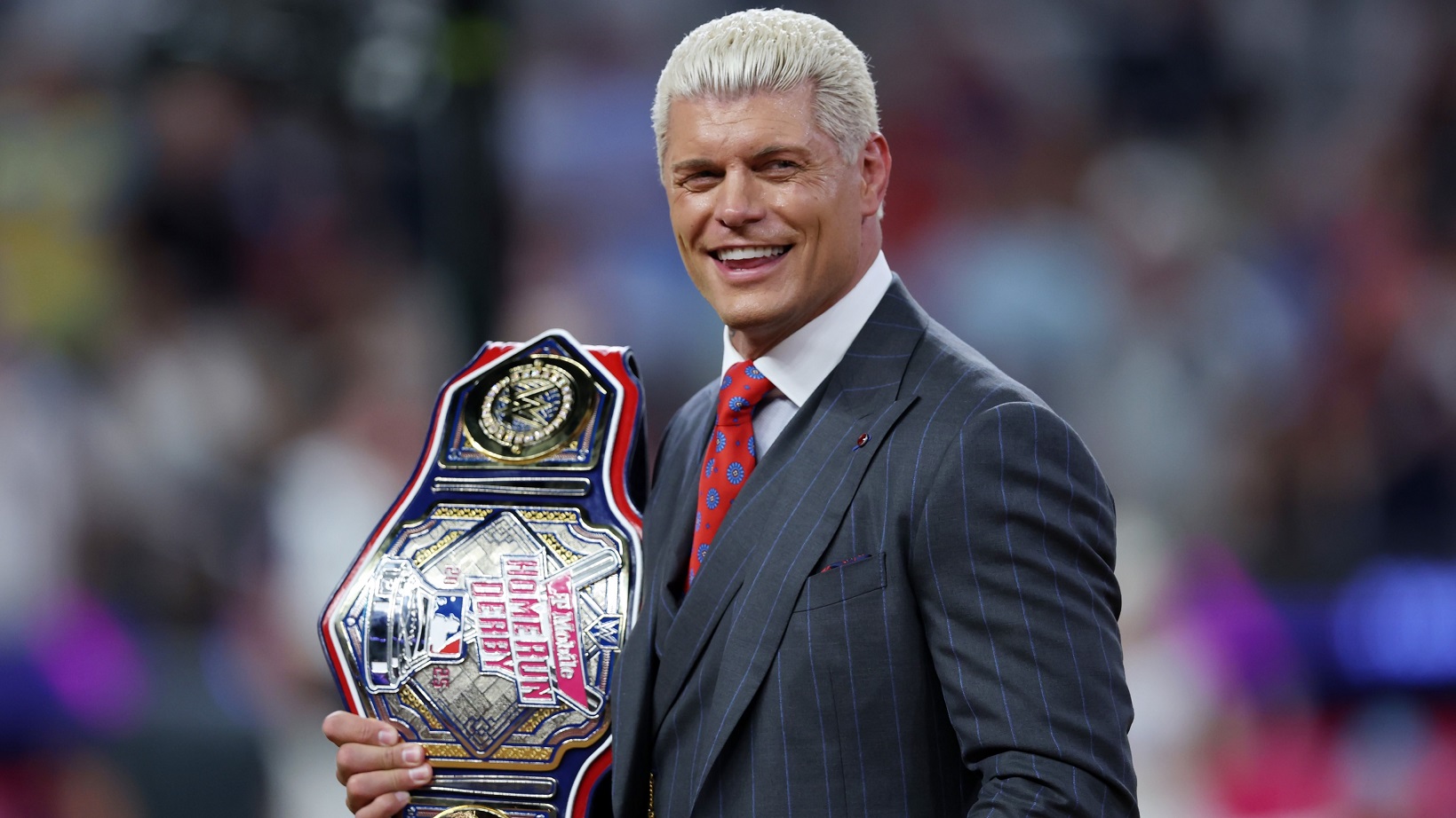 WWE News: Cody Rhodes presents title belt at HR Derby - F4W/WON