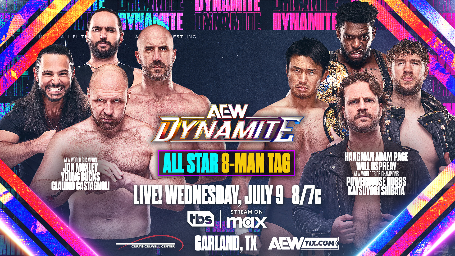 AEW News: All-Star eight man tag, Mercedes Mone & Toni Storm final face-to-face set for Dynamite ...