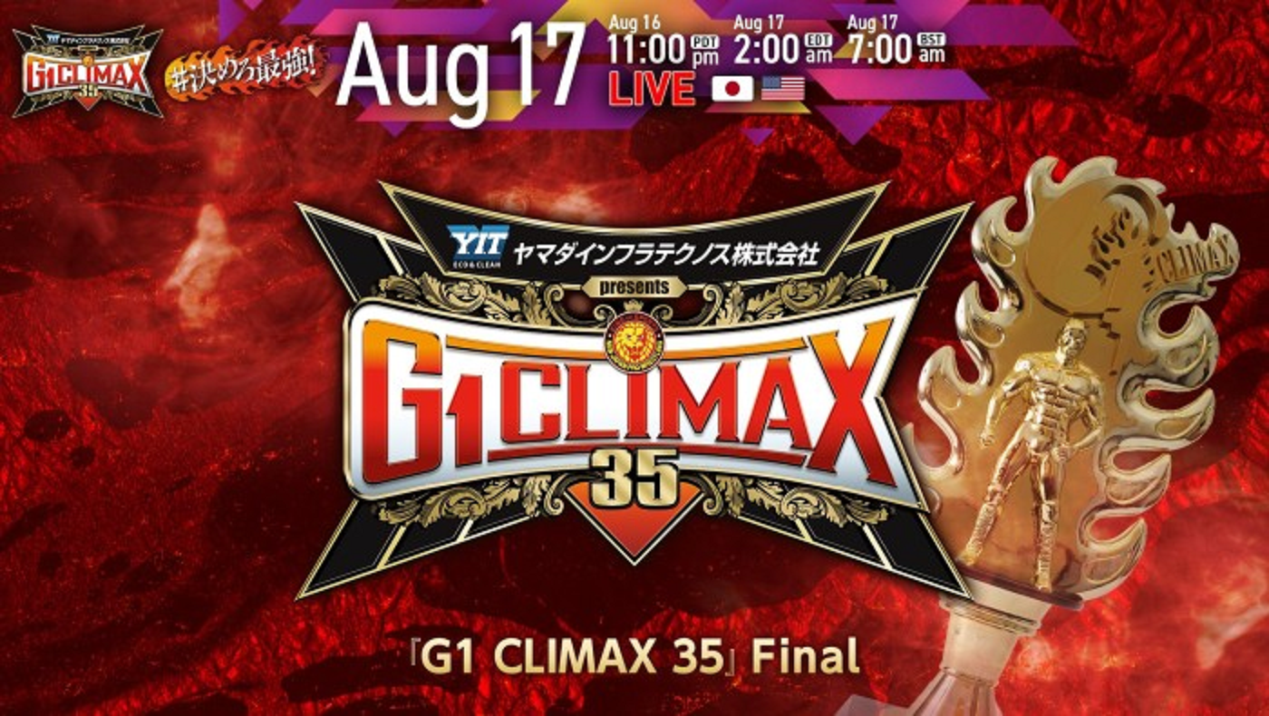 NJPW G1 Climax 35 finals results: Takeshita vs. EVIL - F4W/WON