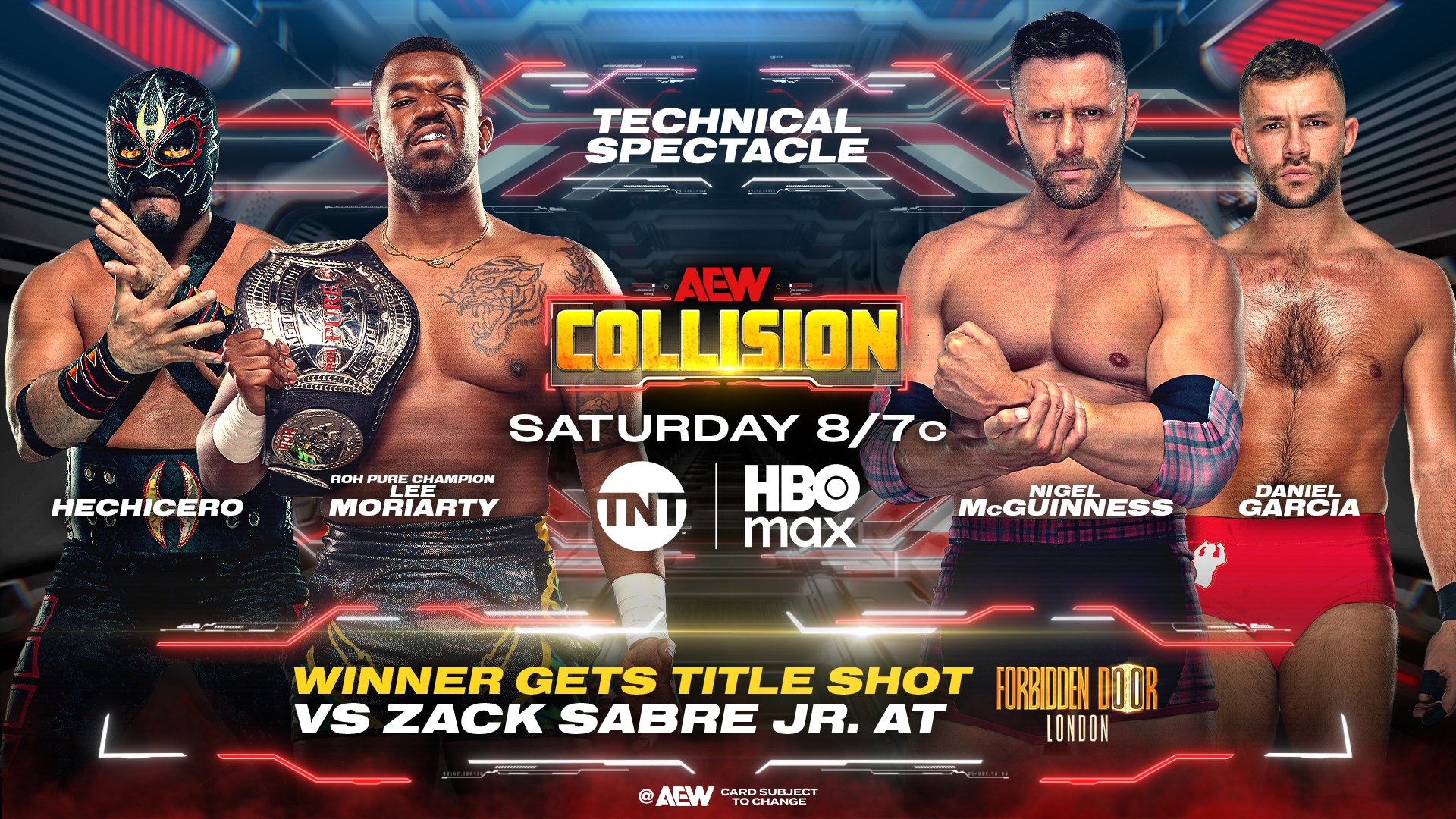 AEW Collision live results: IWGP World title eliminator - F4W/WON
