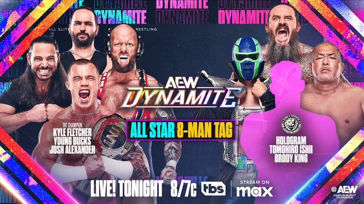 AEW News: Updated Dynamite lineup for tonight - F4W/WON
