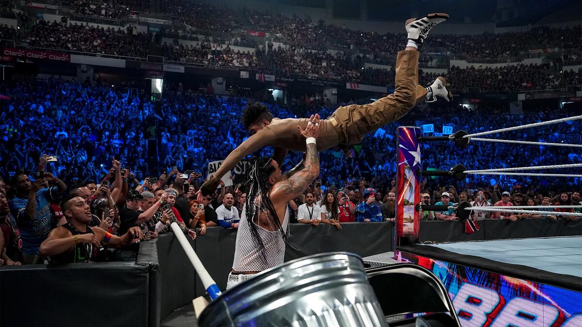 WWE star Damian Priest reacts to Bad Bunny Super Bowl announcement ...
