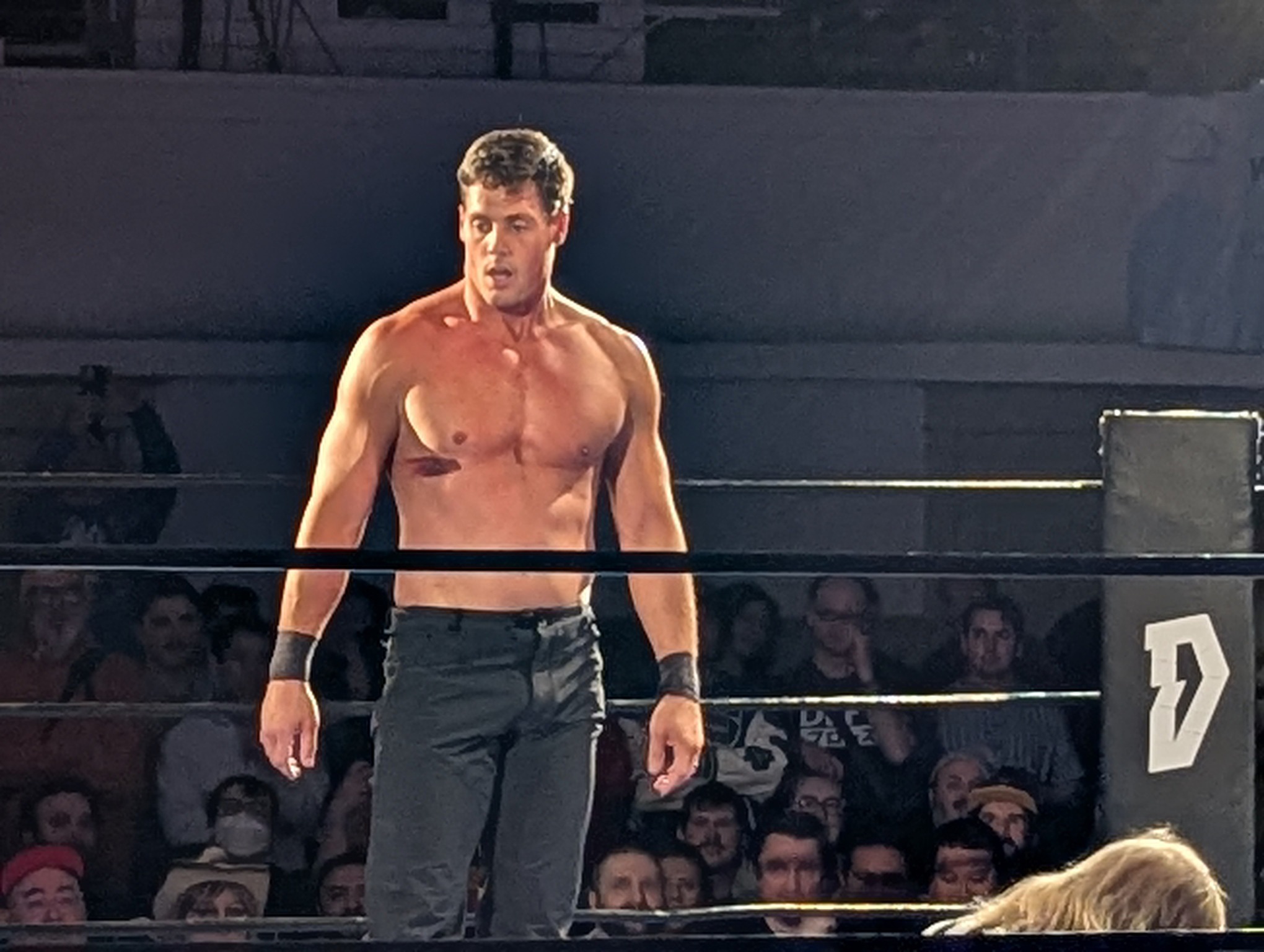 Sting’s son Steven Borden competes in first-ever singles match - F4W/WON