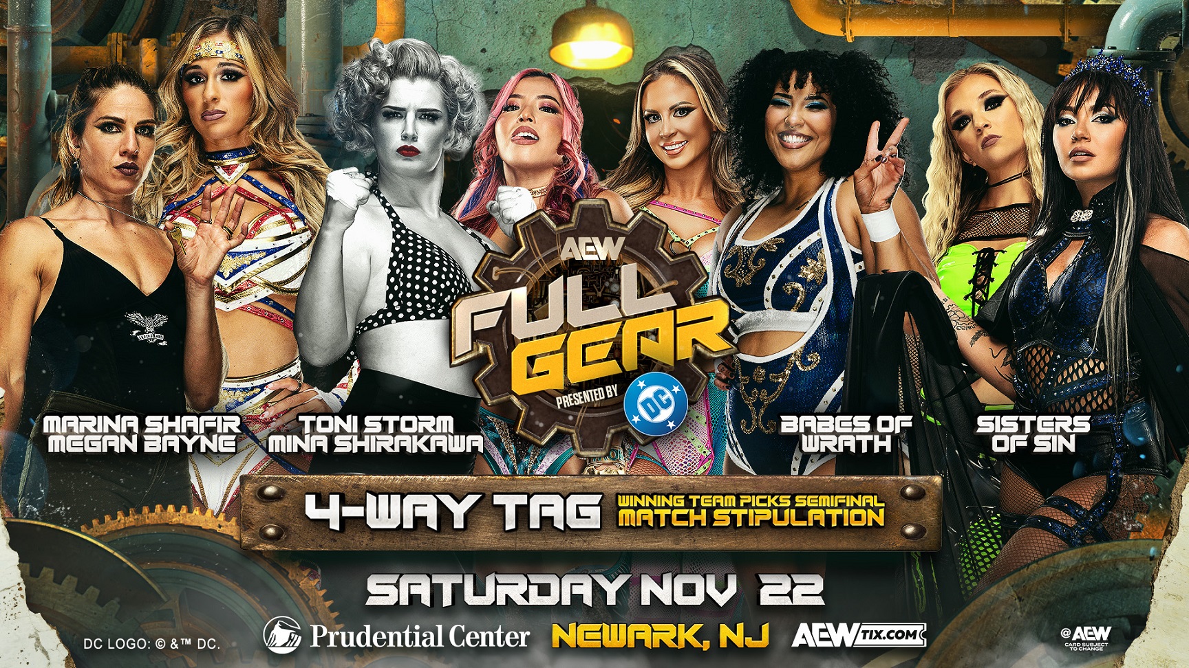 AEW Full Gear card updated, new matches added - F4W/WON